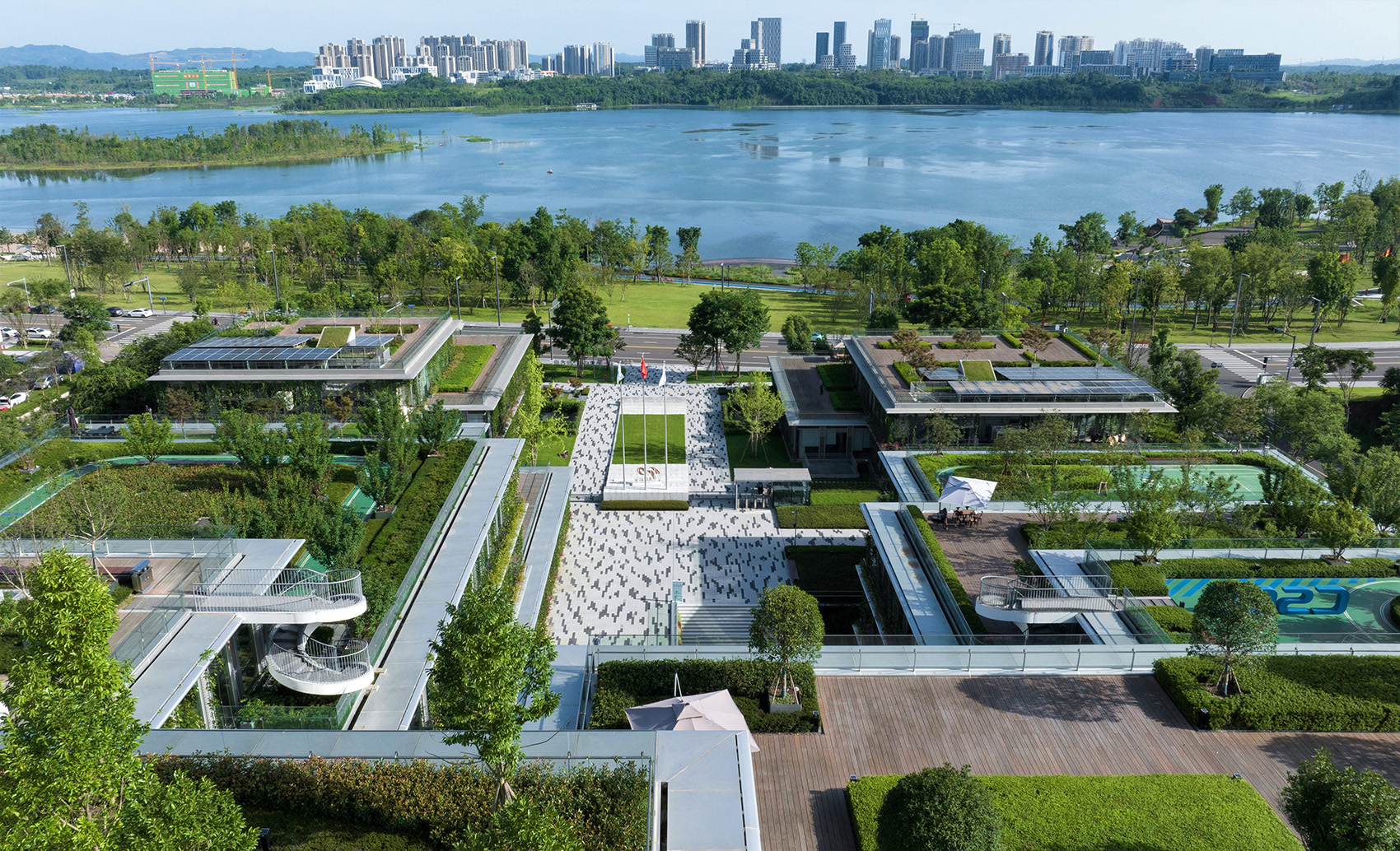 CSWADI Lakeside Design Headquarters, China by China Southwest ...