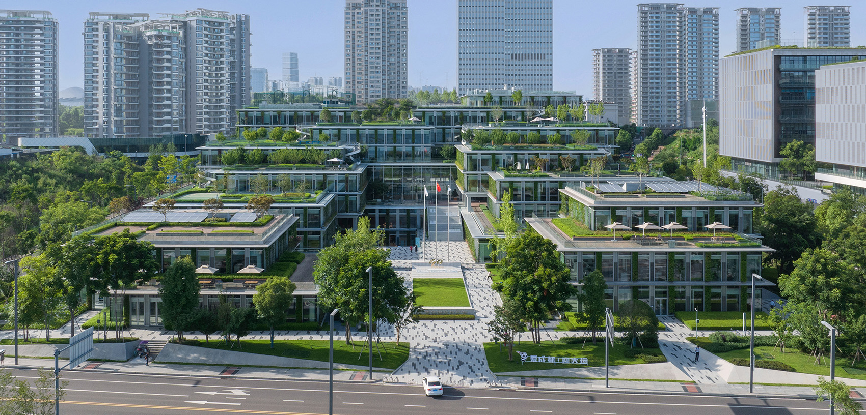 CSWADI Lakeside Design Headquarters, China by China Southwest ...