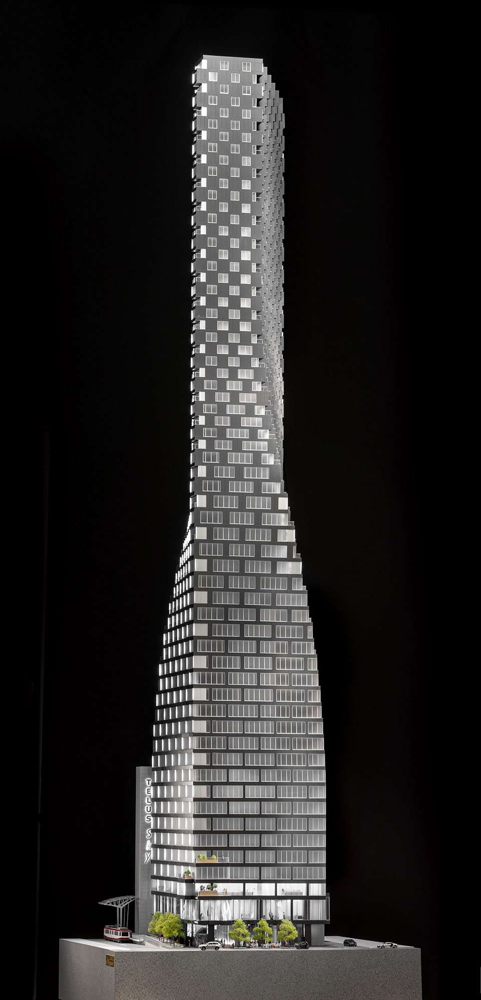 Telus Sky tower by BIG - 谷德设计网