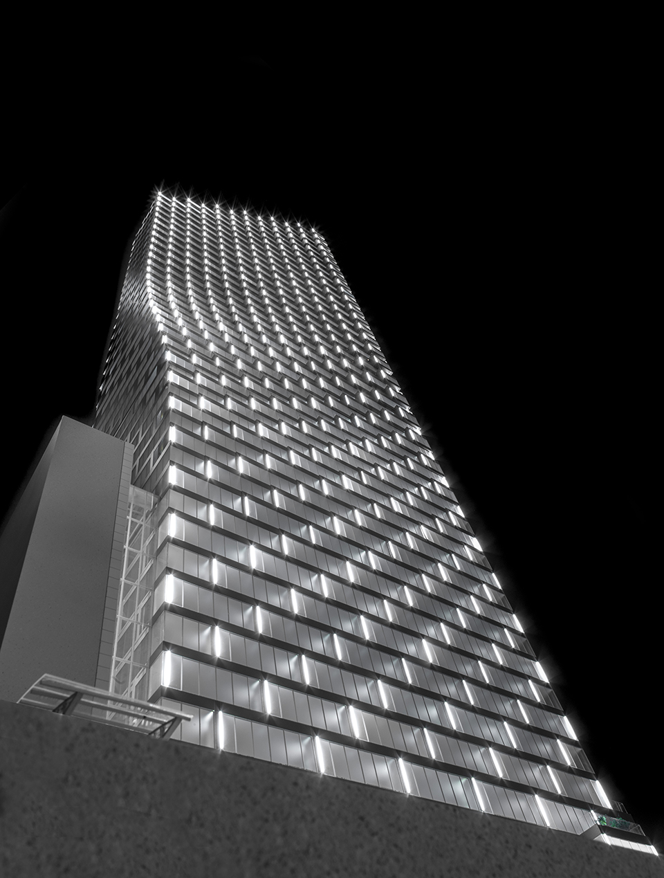 Telus Sky tower by BIG - 谷德设计网