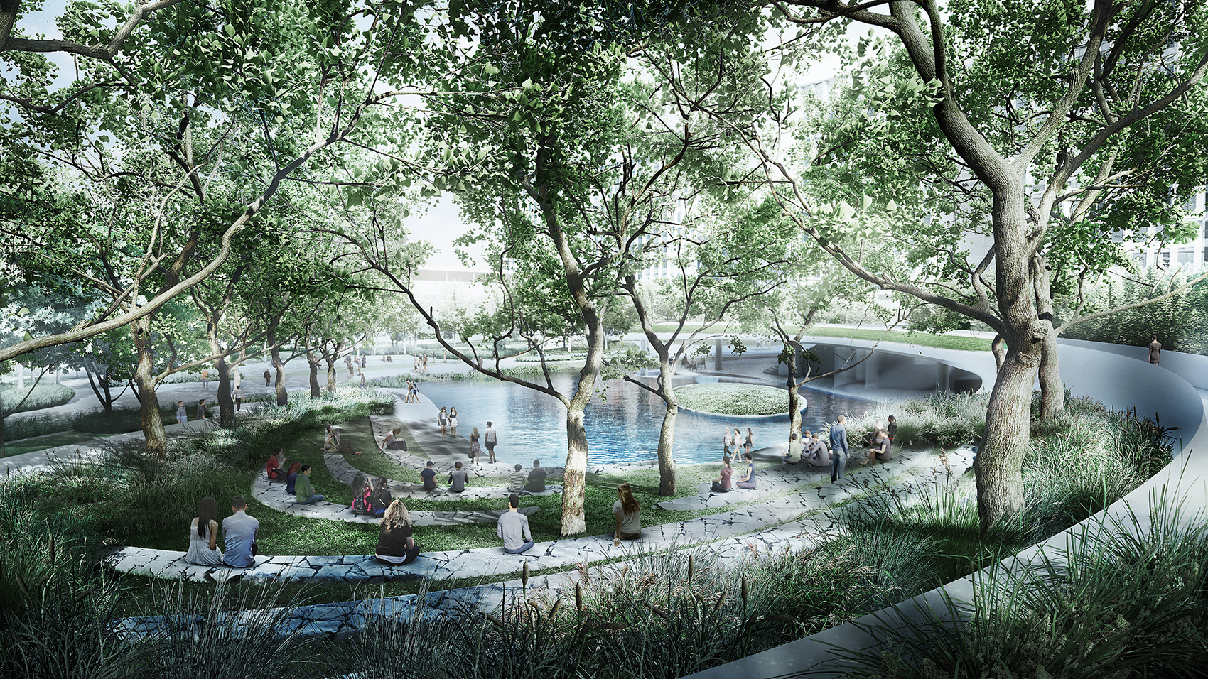 ASPECT Studios Wins Alibaba Xixi Campus-Park C - 谷德设计网