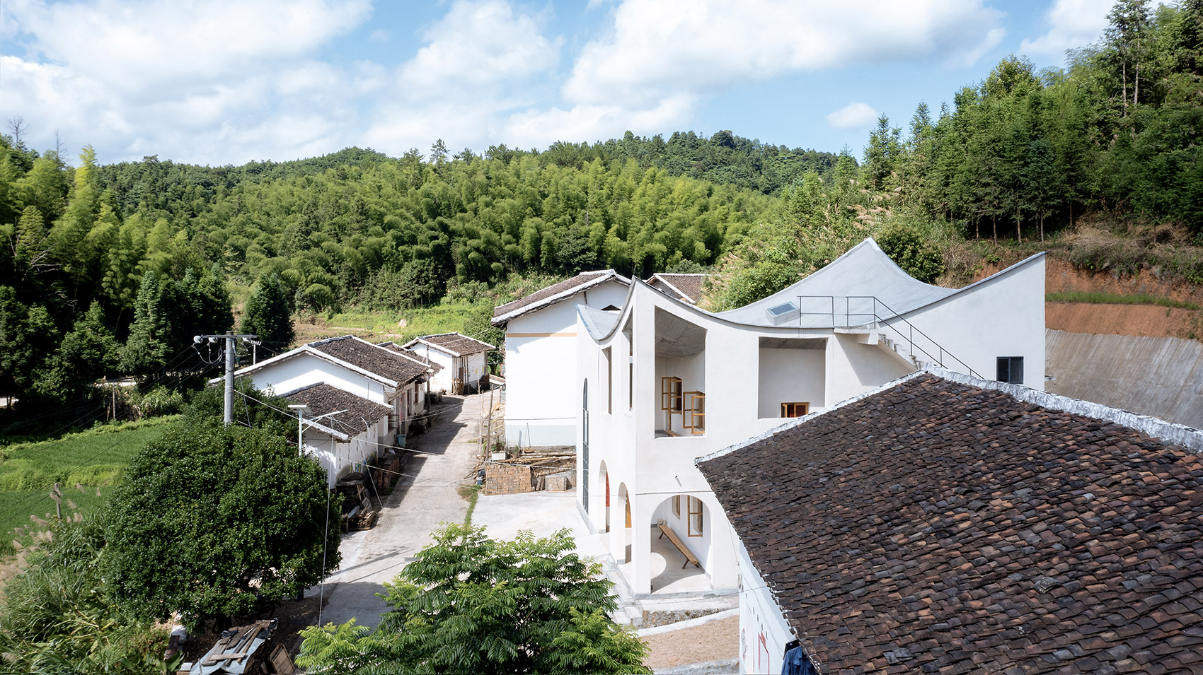 A Rural Art Studio by Jumping House Lab - 谷德设计网