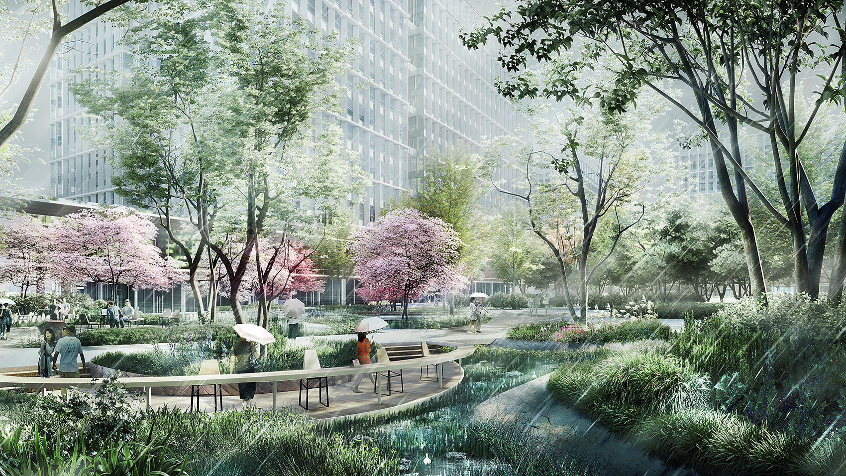 ASPECT Studios Wins Alibaba Xixi Campus-Park C - 谷德设计网