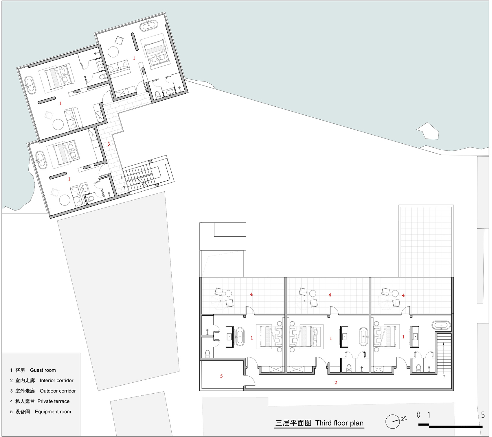 Dali Shuanglang Landscape poetry house by 3andwich Design/He Wei Studio - 谷德设计网