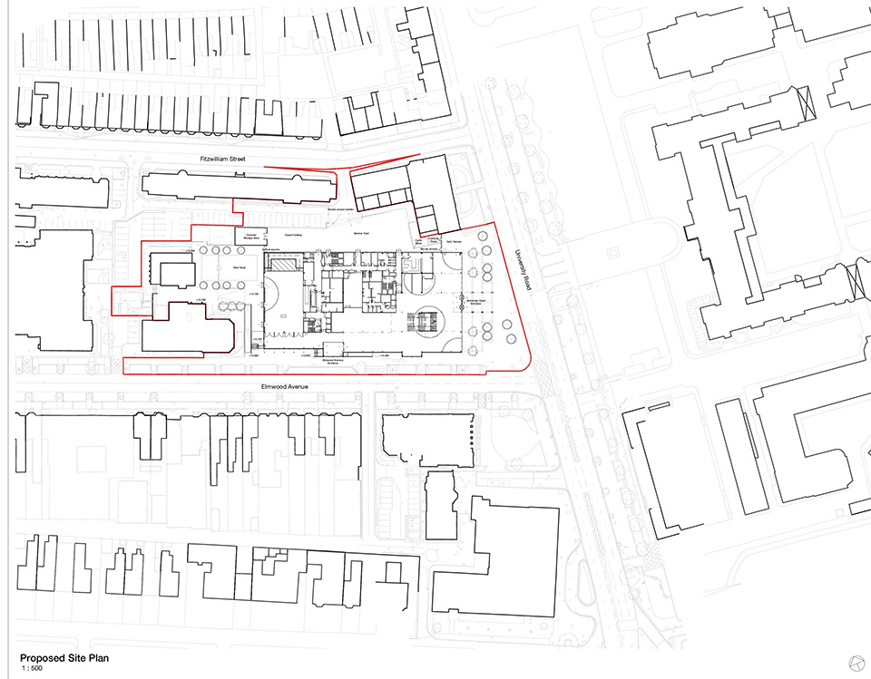 One Elmwood Center of Queen’s University Belfast by Hawkins\Brown + RPP Architects - 谷德设计网