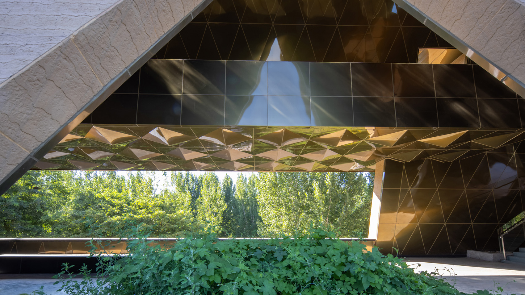 Weihe River Landscape Pavilion, China by PLAT ASIA - 谷德设计网