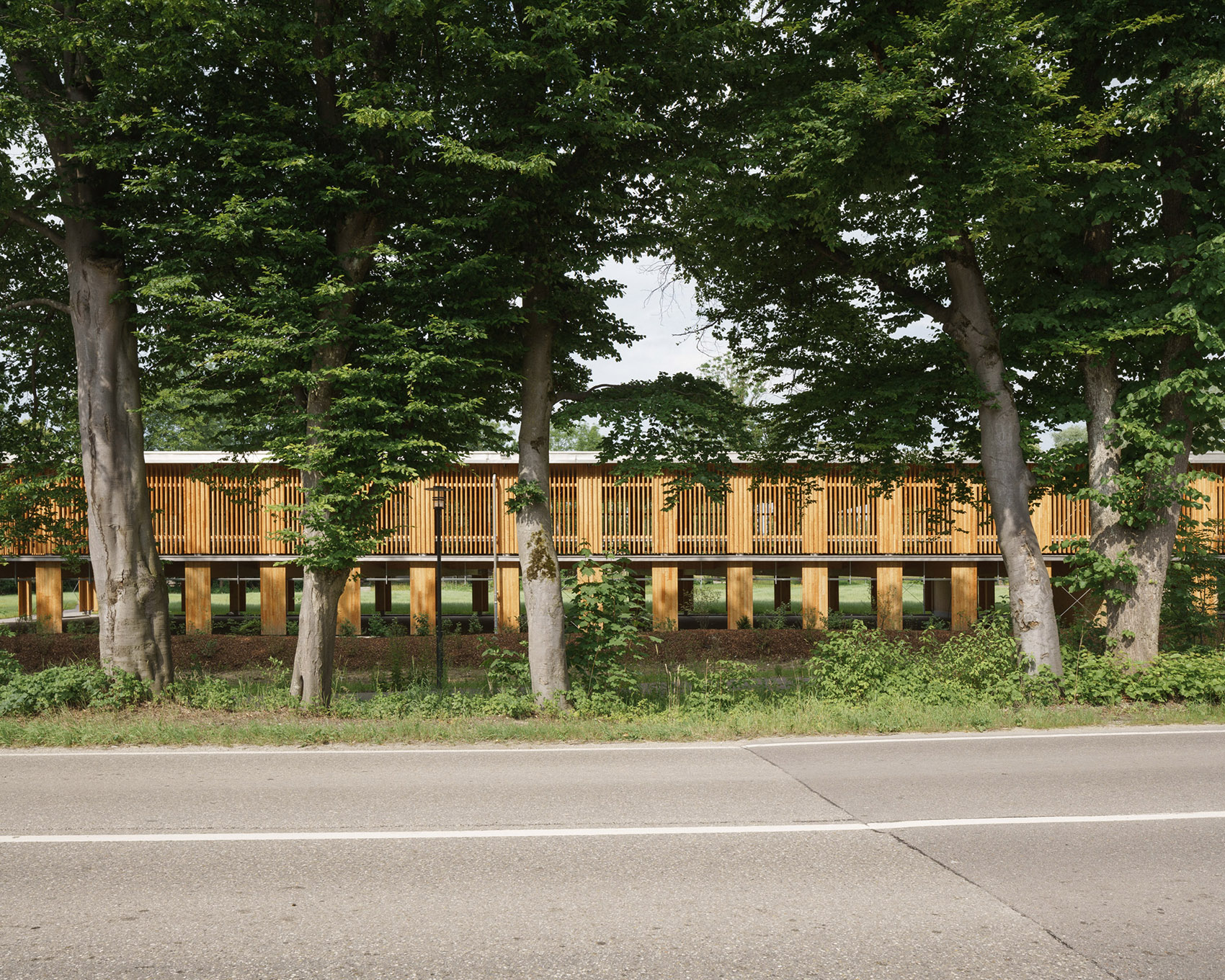 B&O Wooden Multi-storey Car Park, Germany by HK Architekten, Hermann ...