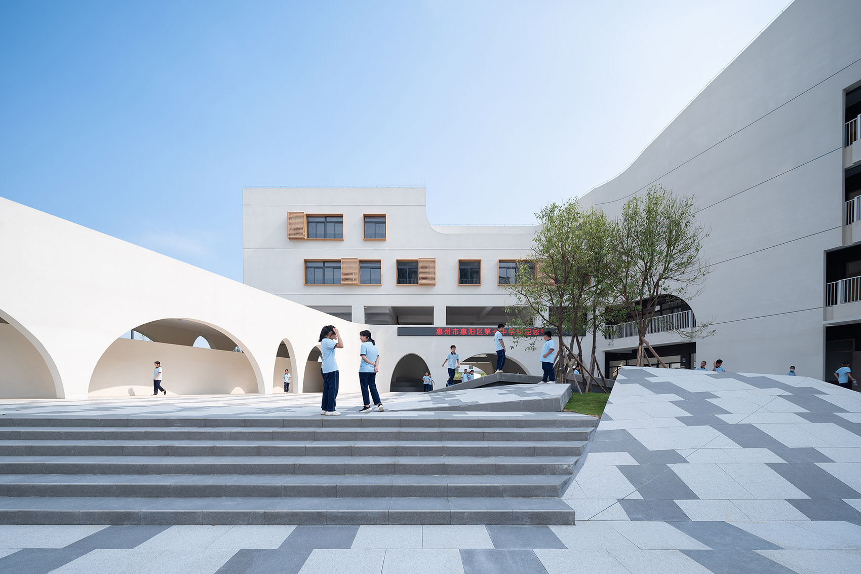 Huiyang No.7 Secondary School and Affiliated Primary School by ...