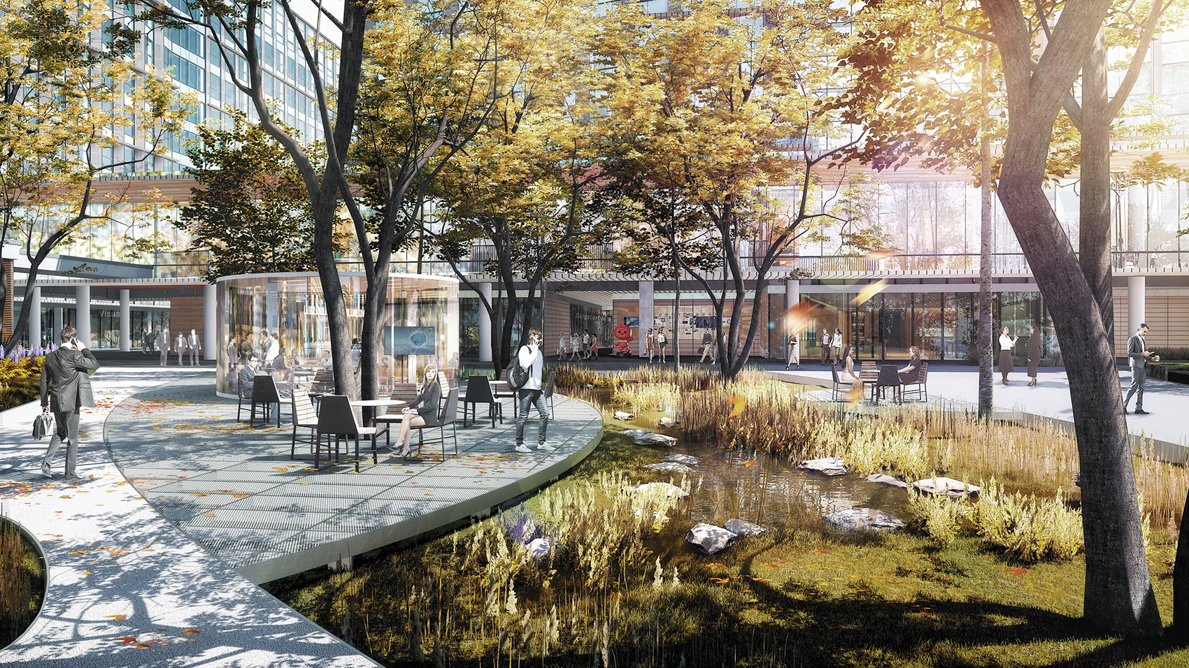 ASPECT Studios Wins Alibaba Xixi Campus-Park C - 谷德设计网