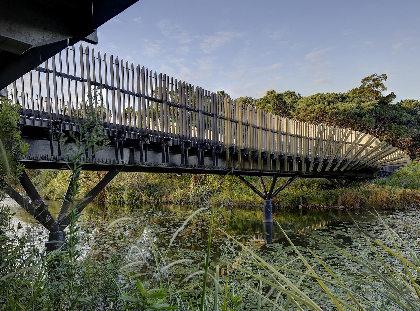 Bara Bridge by Sam Crawford Architects - 谷德设计网