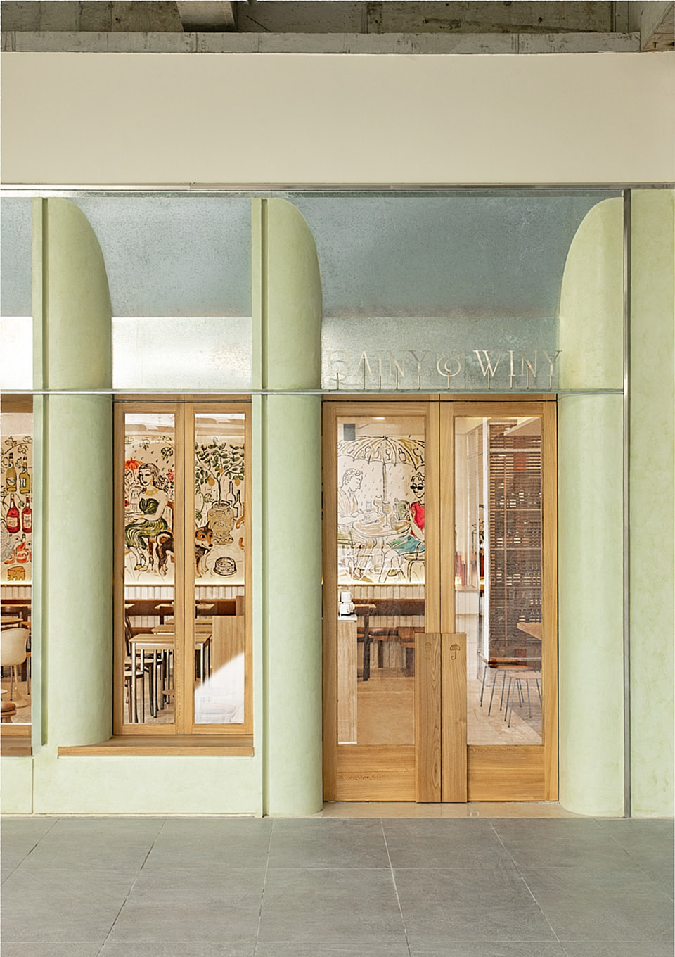 Chengdu Rainy & Winy Bistro by PRONOUNCED DESIGN - 谷德设计网