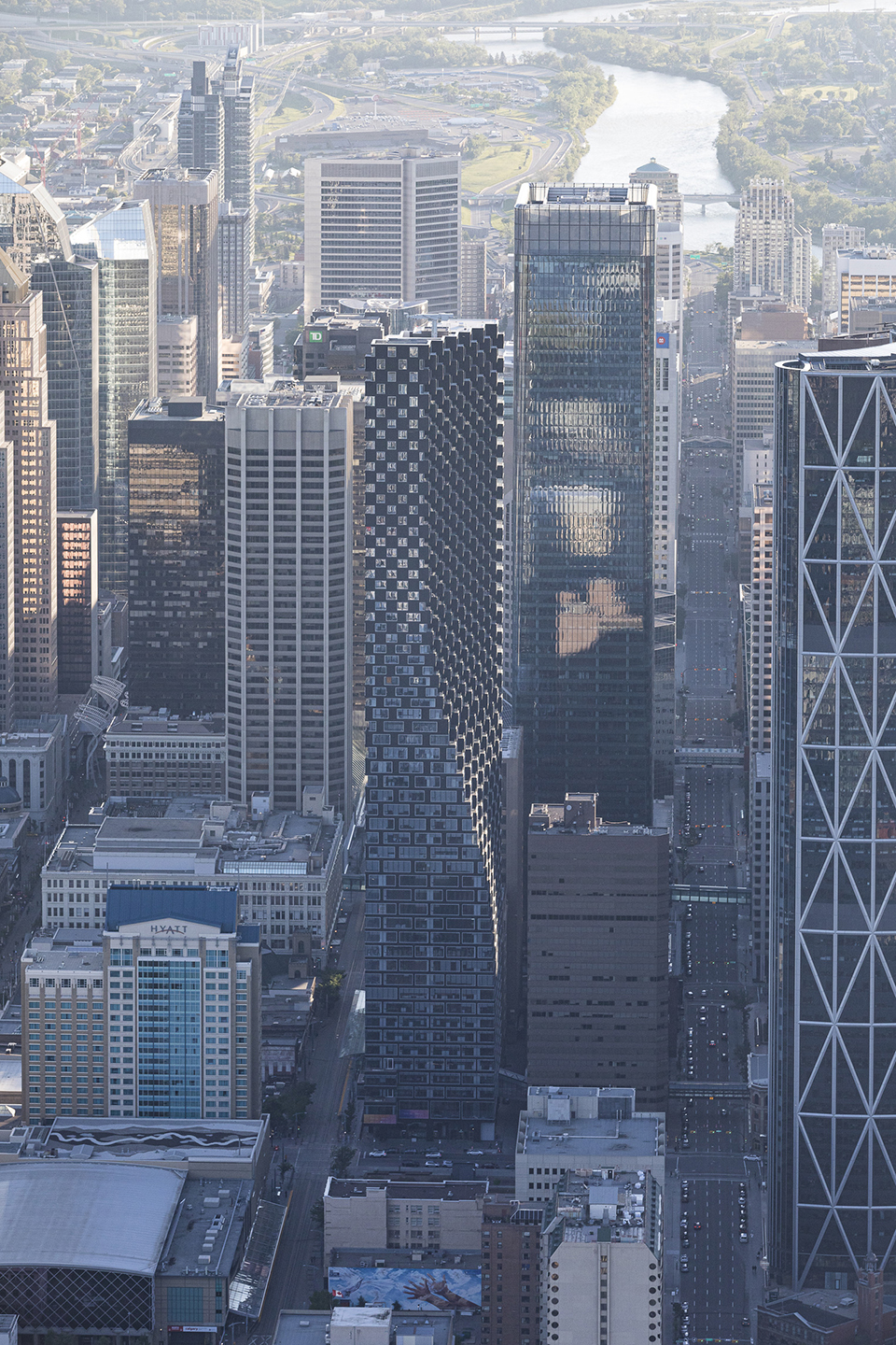 Telus Sky tower by BIG - 谷德设计网