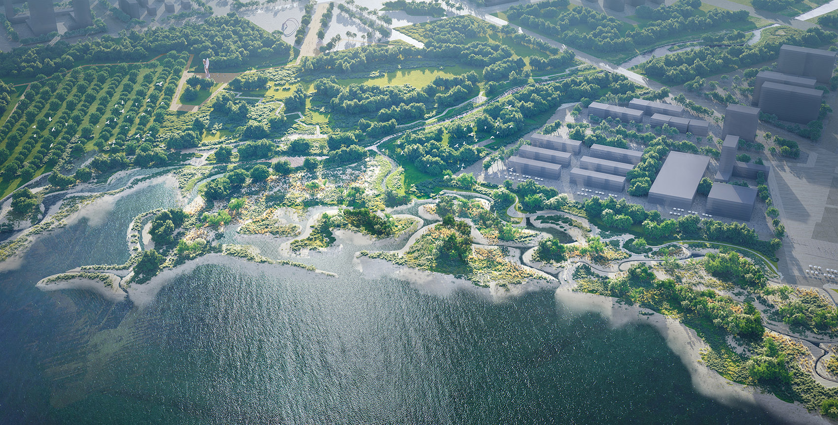 KCAP wins first prize for Yantai Seafront Garden - 谷德设计网
