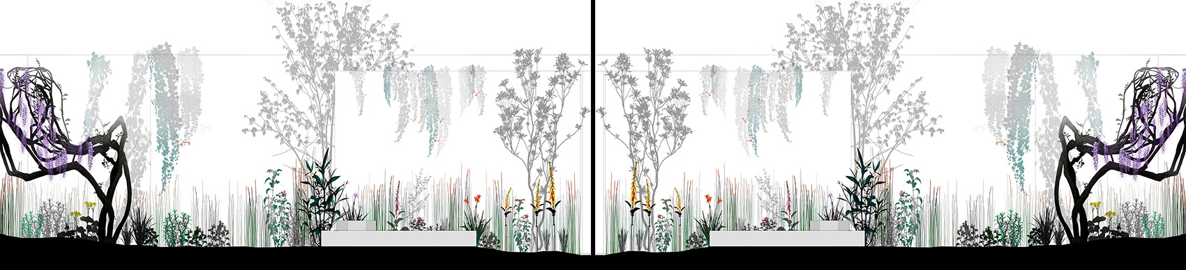 To summer Infinity garden, Shanghai by YIYU Design - 谷德设计网