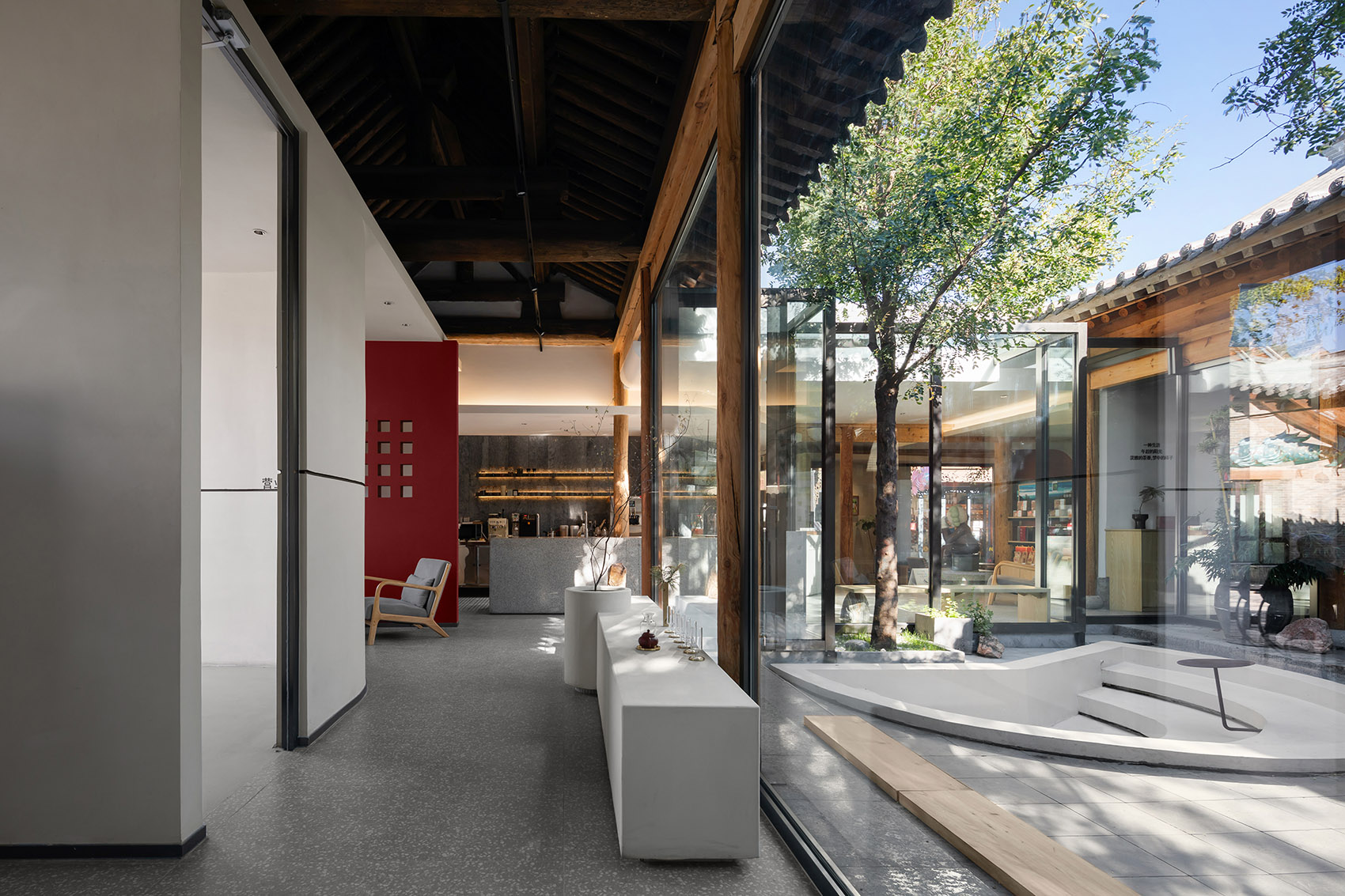 Malun Tea Court, Shanxi, China by Ma Xiaolong Design Studio - 谷德设计网