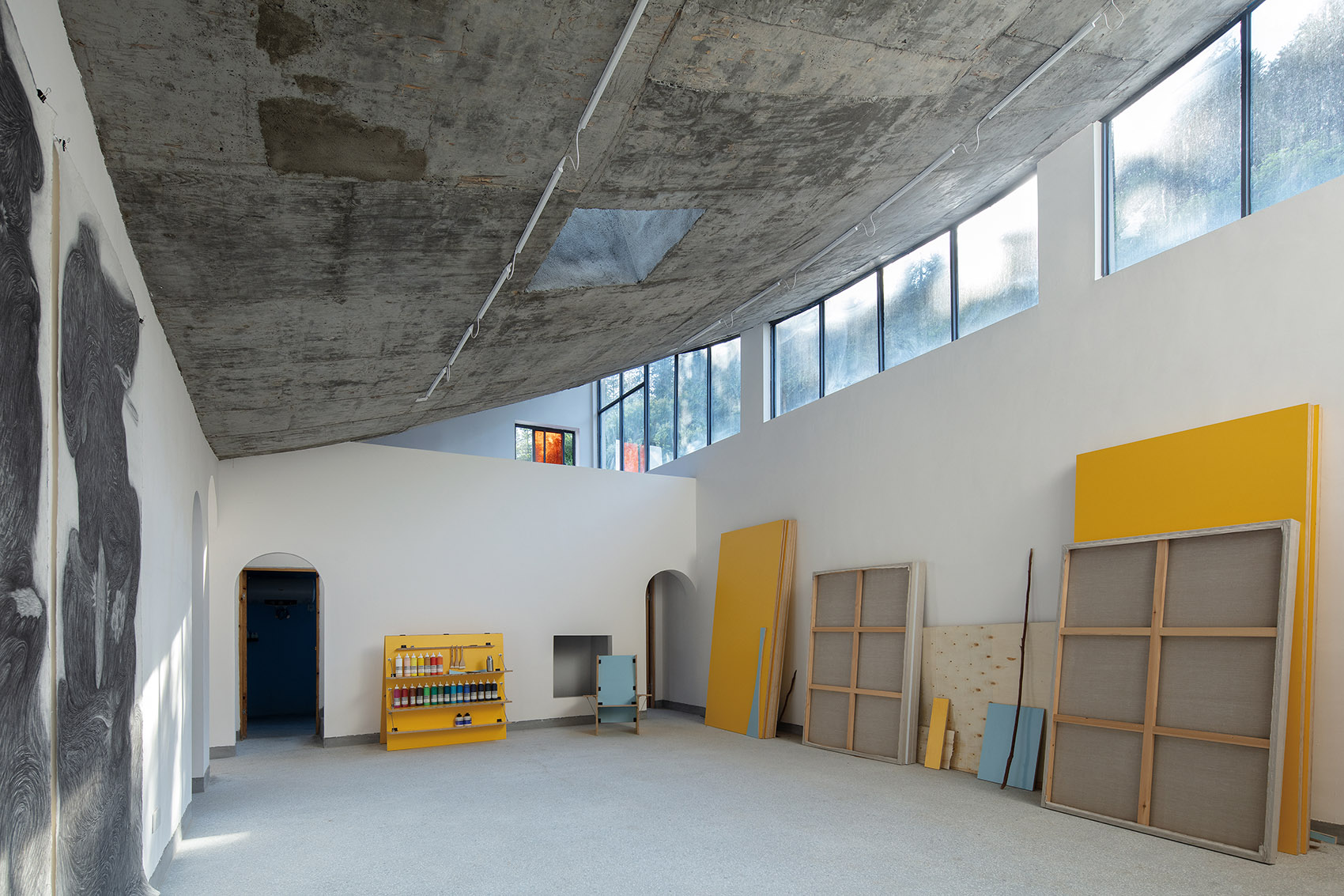 A Rural Art Studio by Jumping House Lab - 谷德设计网