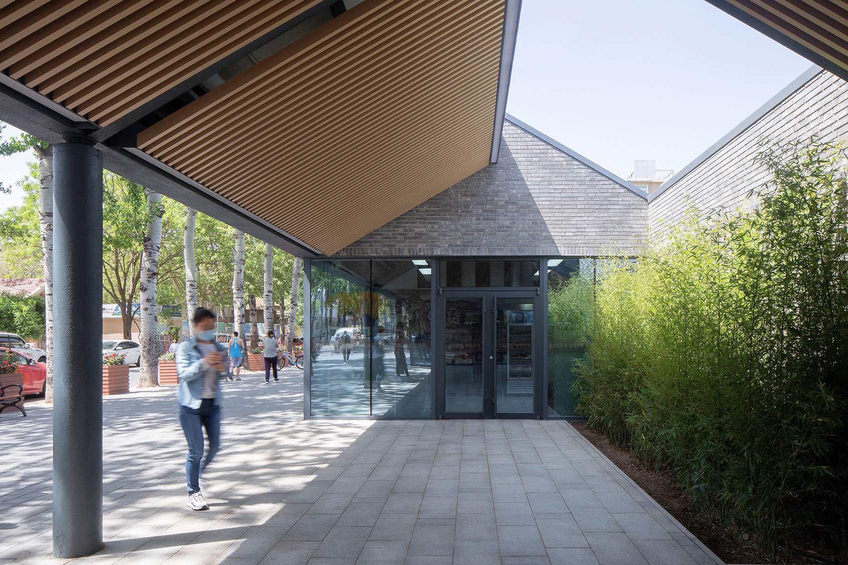 XingHuaDongLi Neighboring Courtyard Market, China by BIAD - 谷德设计网