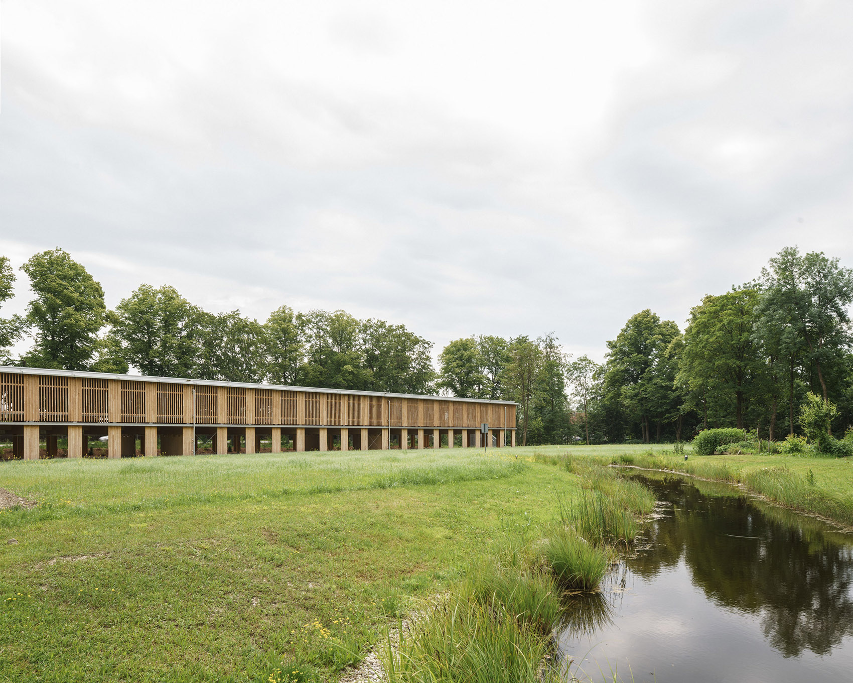 B&O Wooden Multi-storey Car Park, Germany by HK Architekten, Hermann ...
