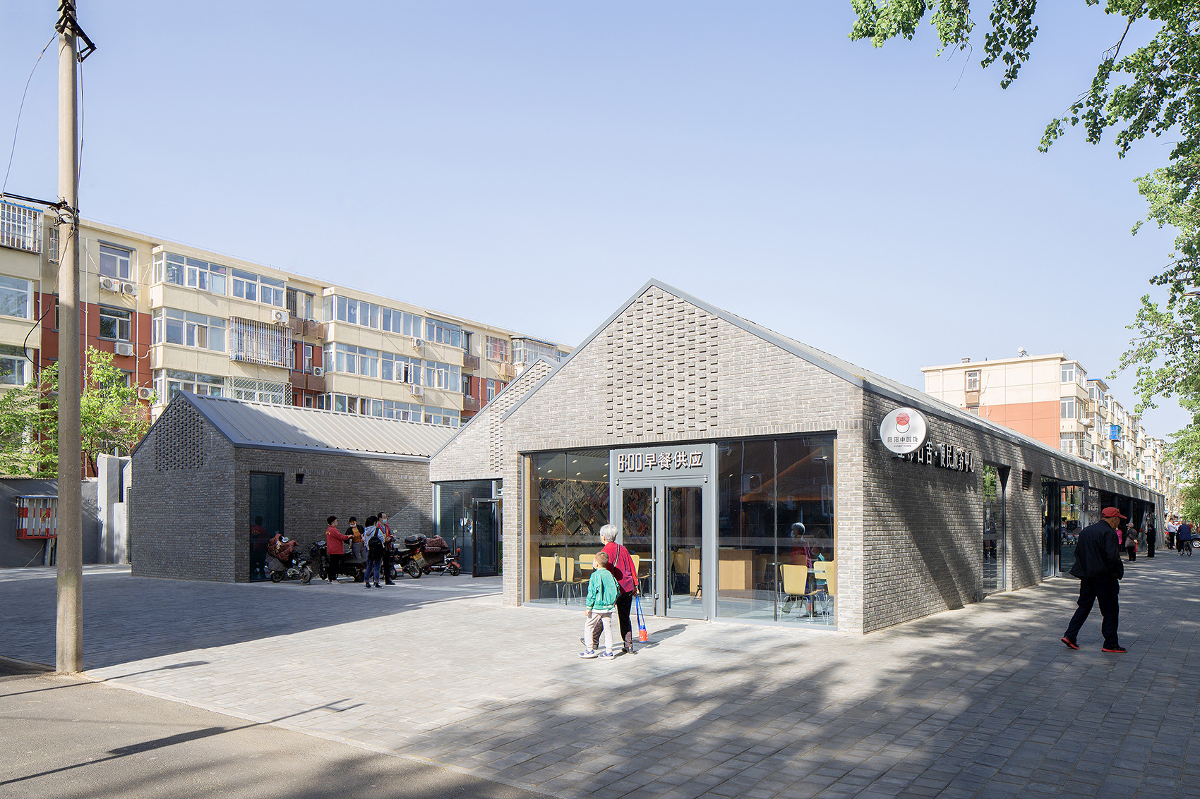 XingHuaDongLi Neighboring Courtyard Market, China by BIAD - 谷德设计网