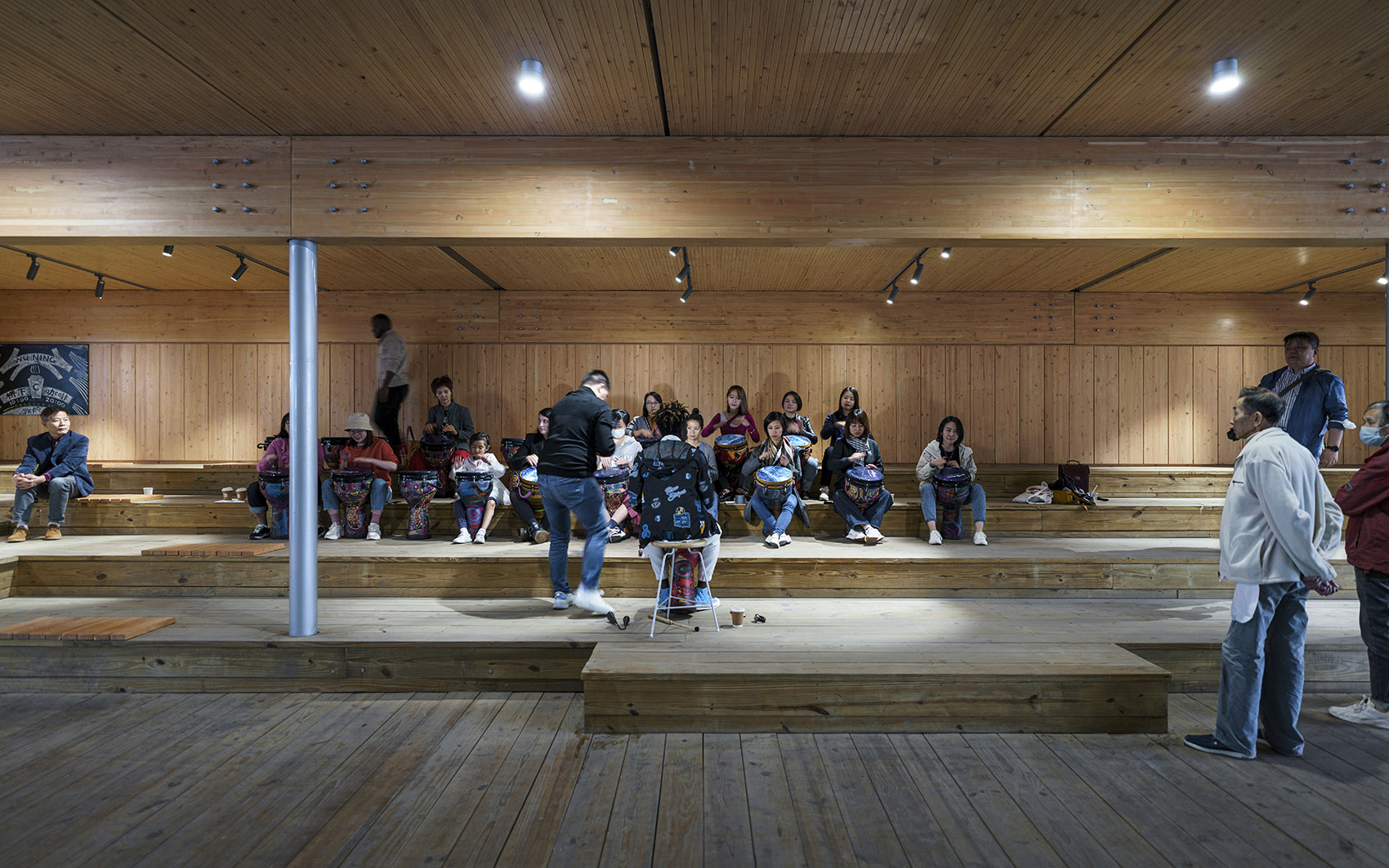 Service Station Under Wuning Road Bridge, Suzhou Creek, Shanghai by ...
