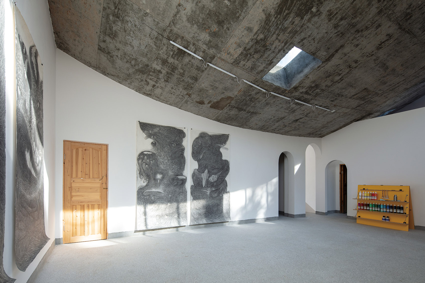 A Rural Art Studio by Jumping House Lab - 谷德设计网