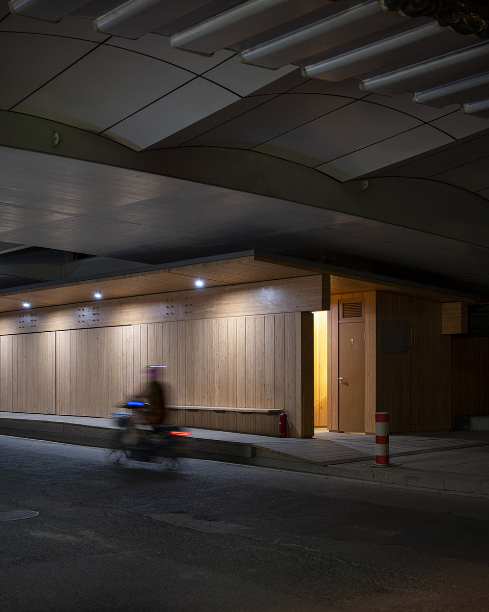 Service Station Under Wuning Road Bridge, Suzhou Creek, Shanghai by ...