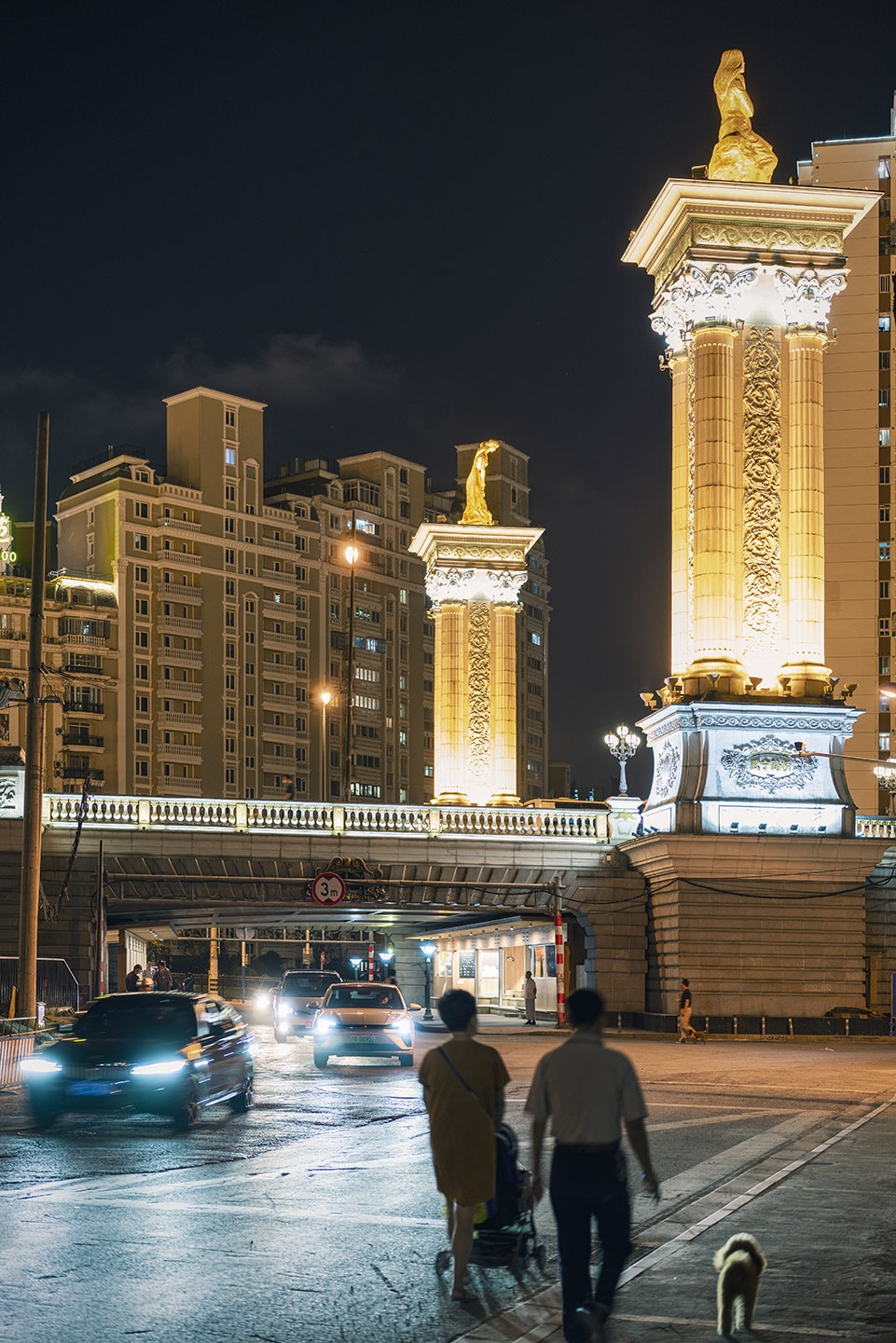 Service Station Under Wuning Road Bridge, Suzhou Creek, Shanghai by ...