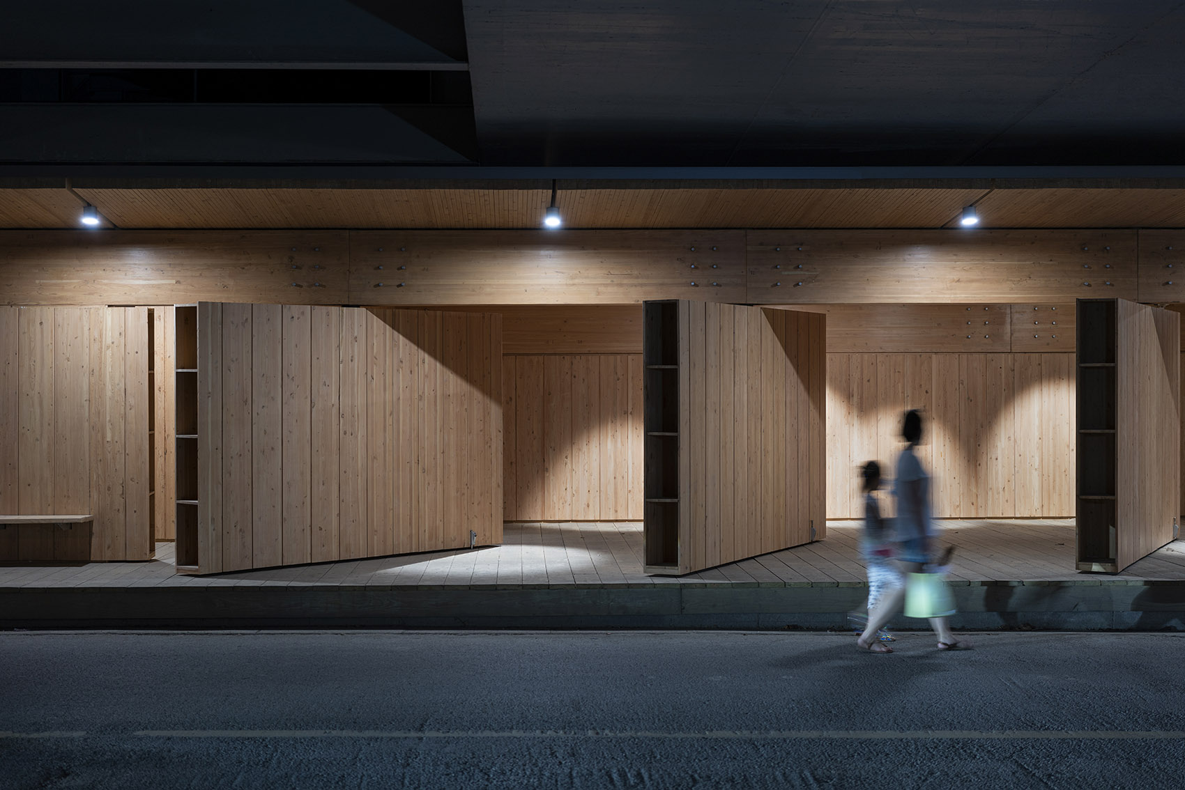 Service Station Under Wuning Road Bridge, Suzhou Creek, Shanghai by ...