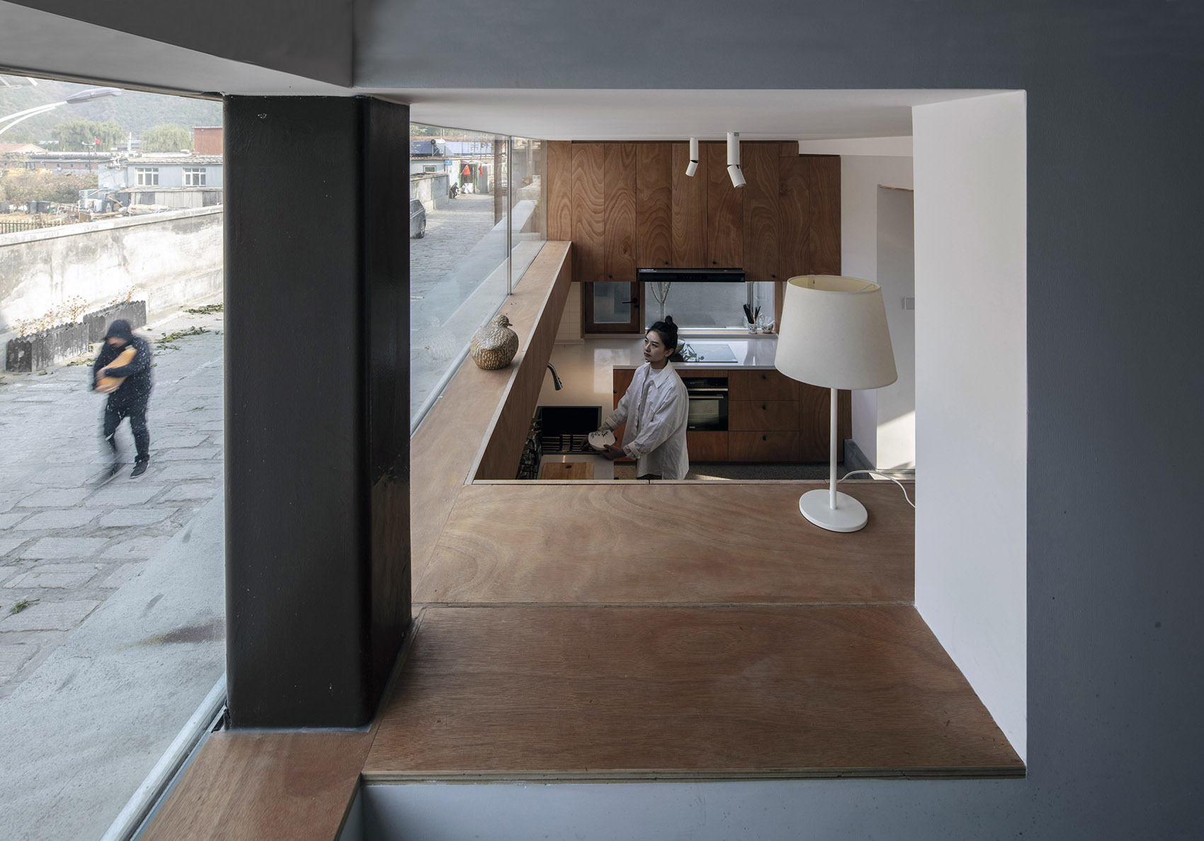 House Over the Wall by Chaoffice - 谷德设计网