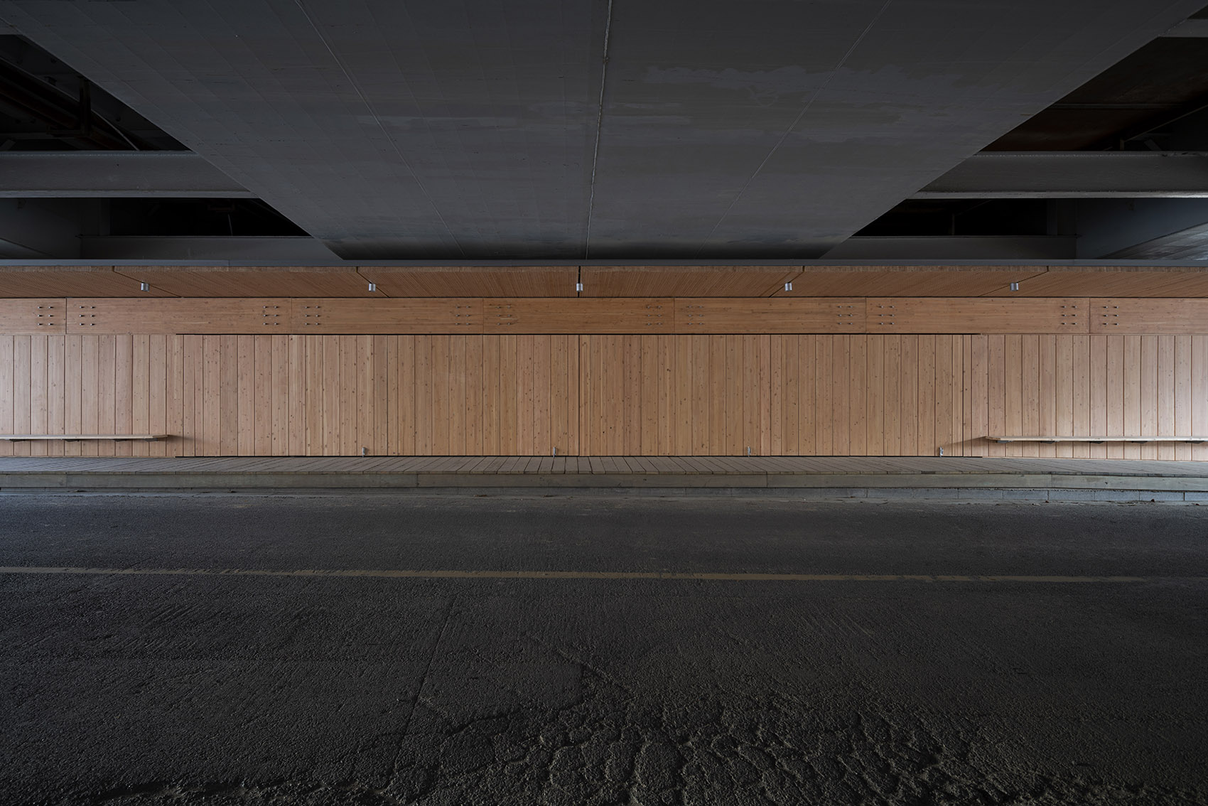 Service Station Under Wuning Road Bridge, Suzhou Creek, Shanghai by ...