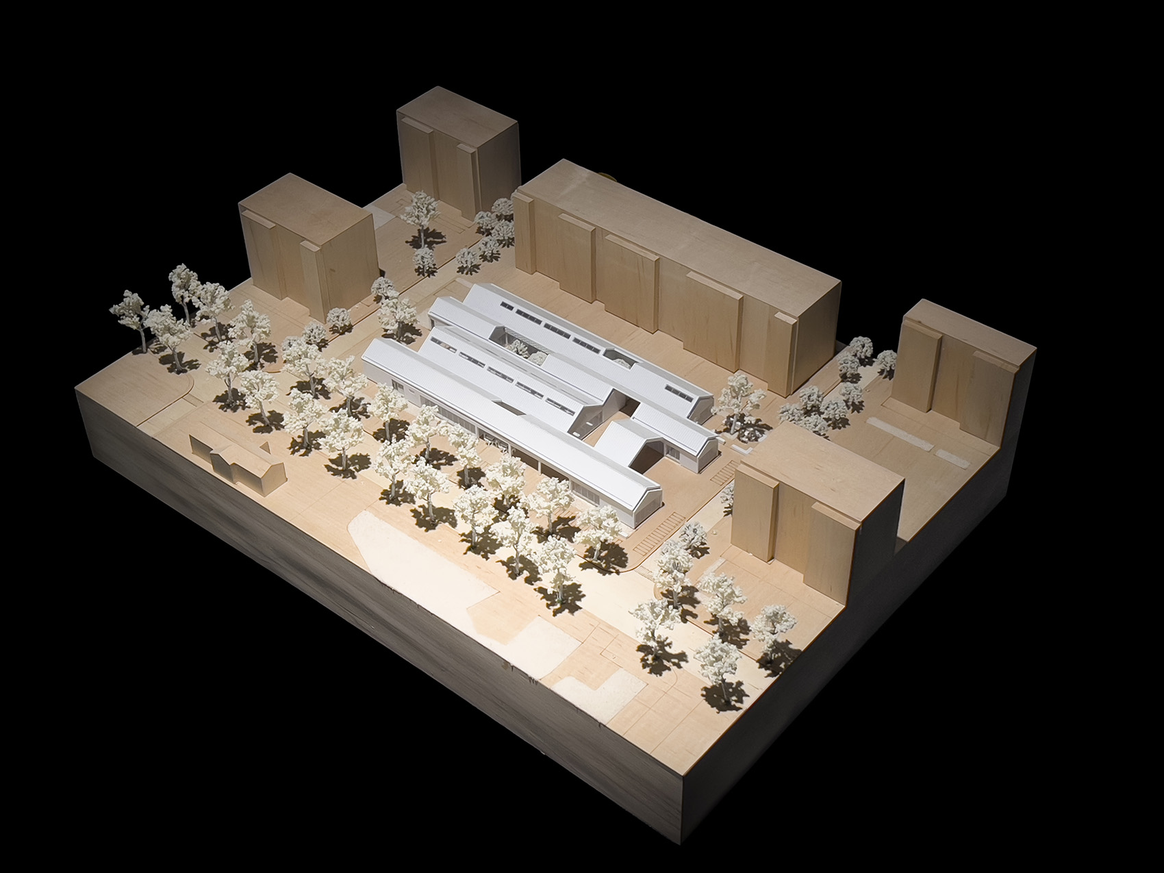 XingHuaDongLi Neighboring Courtyard Market, China by BIAD - 谷德设计网