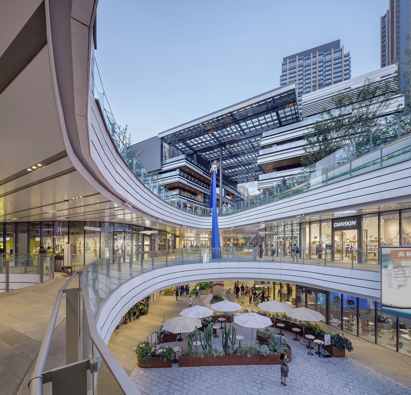 Shanghai Suhe MixC World by Kokaistudios - 谷德设计网