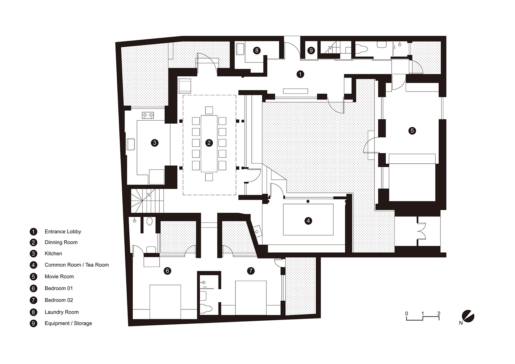 House Over the Wall by Chaoffice - 谷德设计网