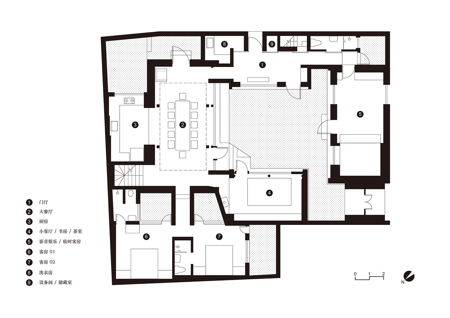 House Over the Wall by Chaoffice - 谷德设计网
