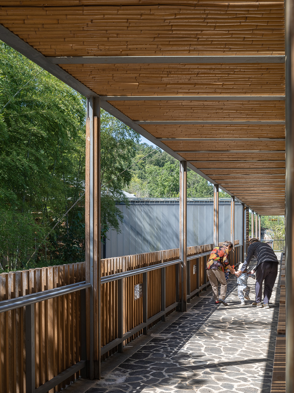 Tourist service station of Tangshan Ape Man Cave by Architectural ...