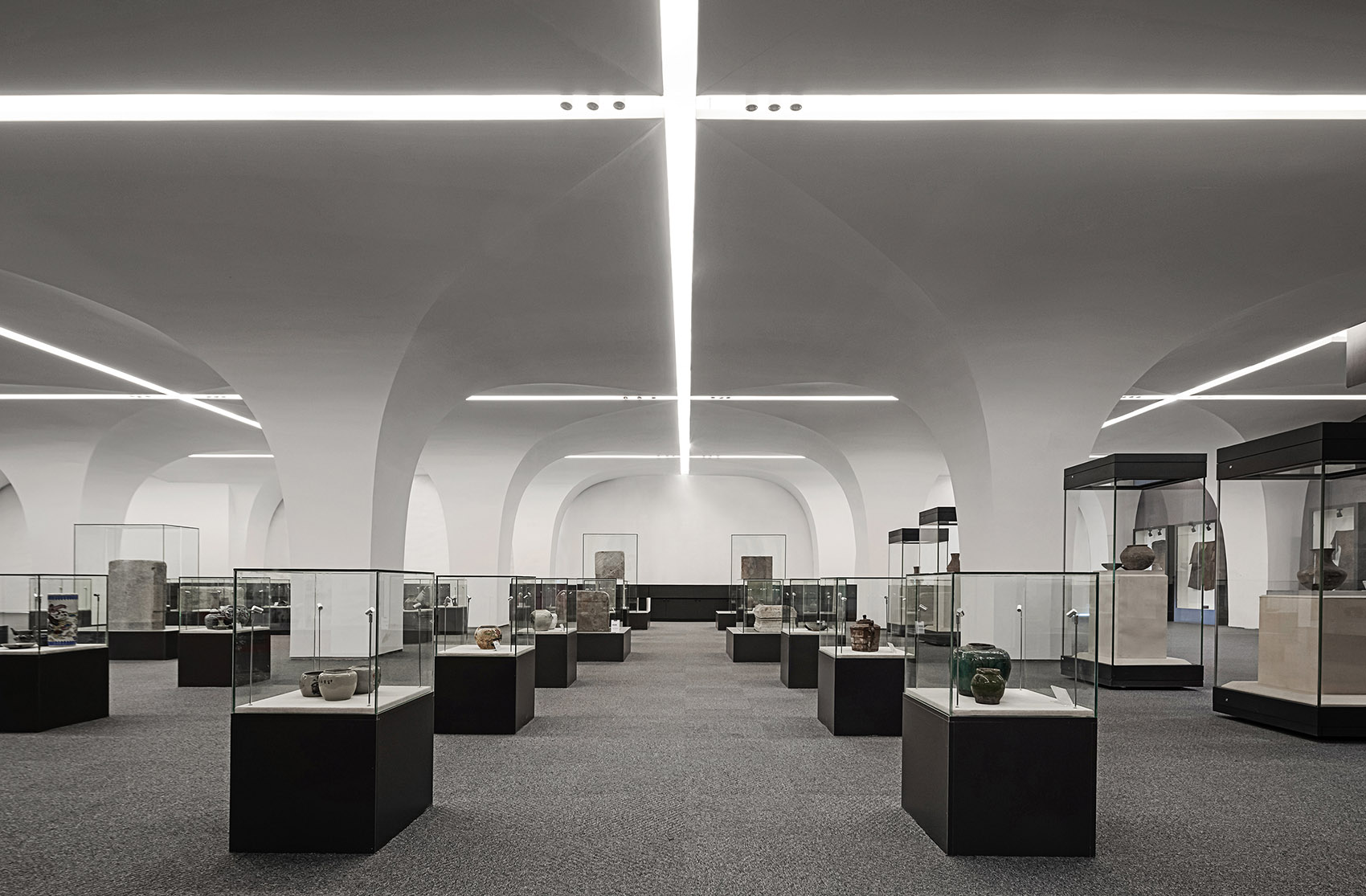 Terrace Library and Cave Museum / UDG · Very Studio - 谷德设计网