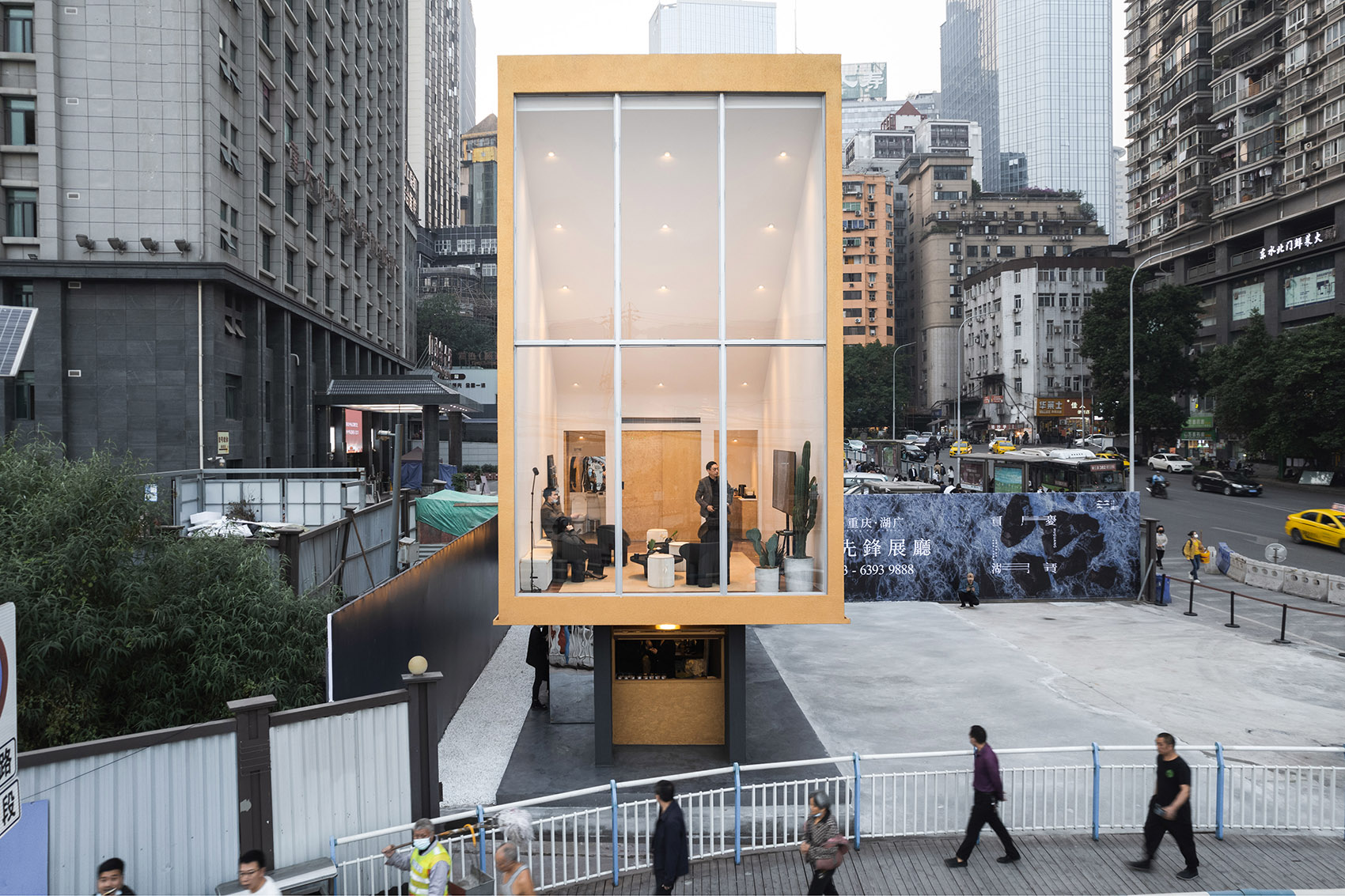 Chongqing Huguang City Exhibition Hall by SUZAO Architects - 谷德设计网