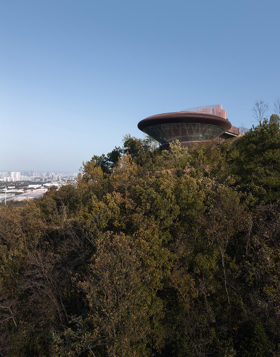The fire lookout at the top of hill by Architectural and Engineers Co ...