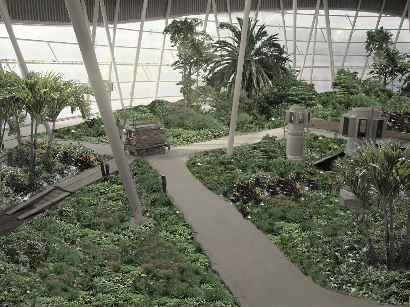 Tri-climatic Biosphere, Abu Dhabi, UAE by Leeser Architecture - 谷德设计网