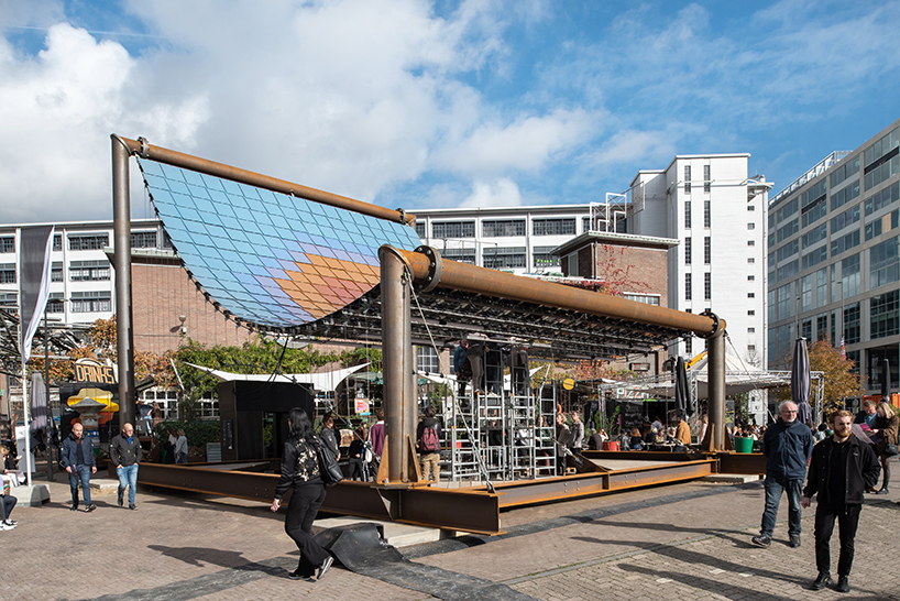 Solar Pavillion of Dutch Design Week By V8 Architects + Marjan van ...