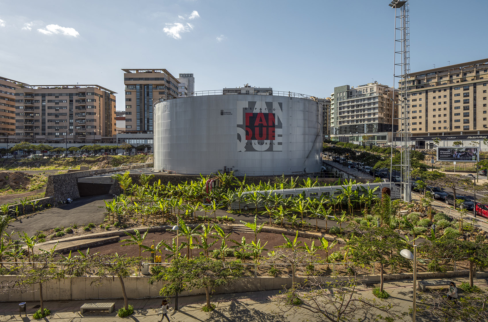 El Tanque Garden by Fernando Menis Architects - 谷德设计网
