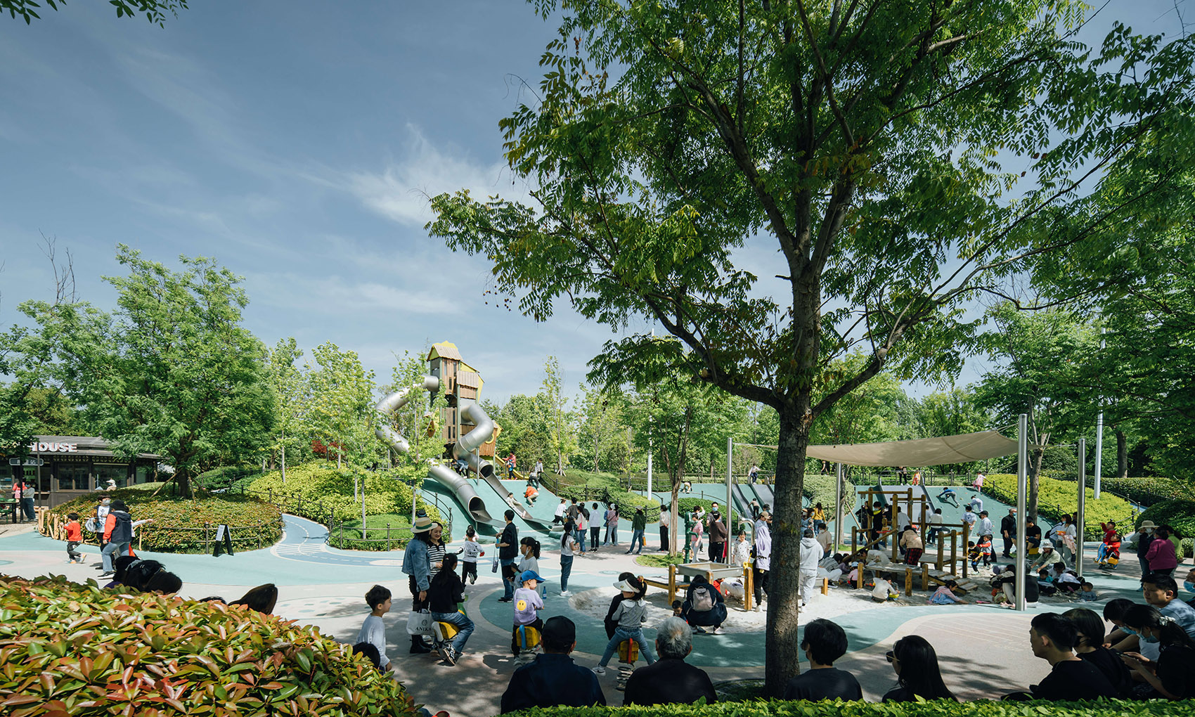 Pulo Ideal Park Market by Horizon & Atmosphere Landscape - 谷德设计网