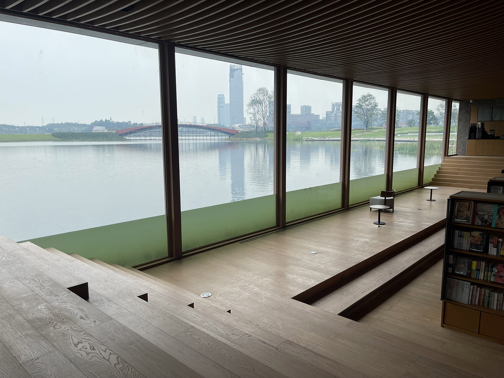 Xinglong Lake · Lakeside Woods Library by Yudao Landscape Design - 谷德设计网