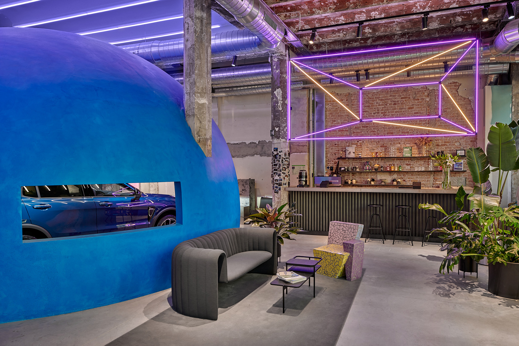 Club Lynk & Co By Masquespacio - 谷德设计网