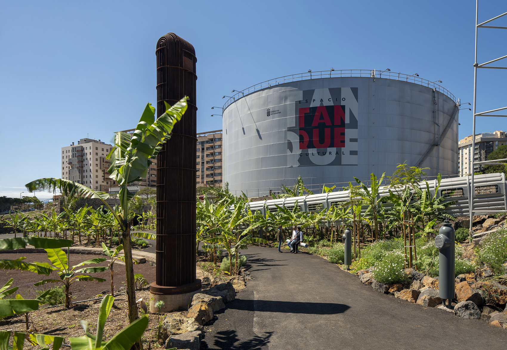 El Tanque Garden by Fernando Menis Architects - 谷德设计网