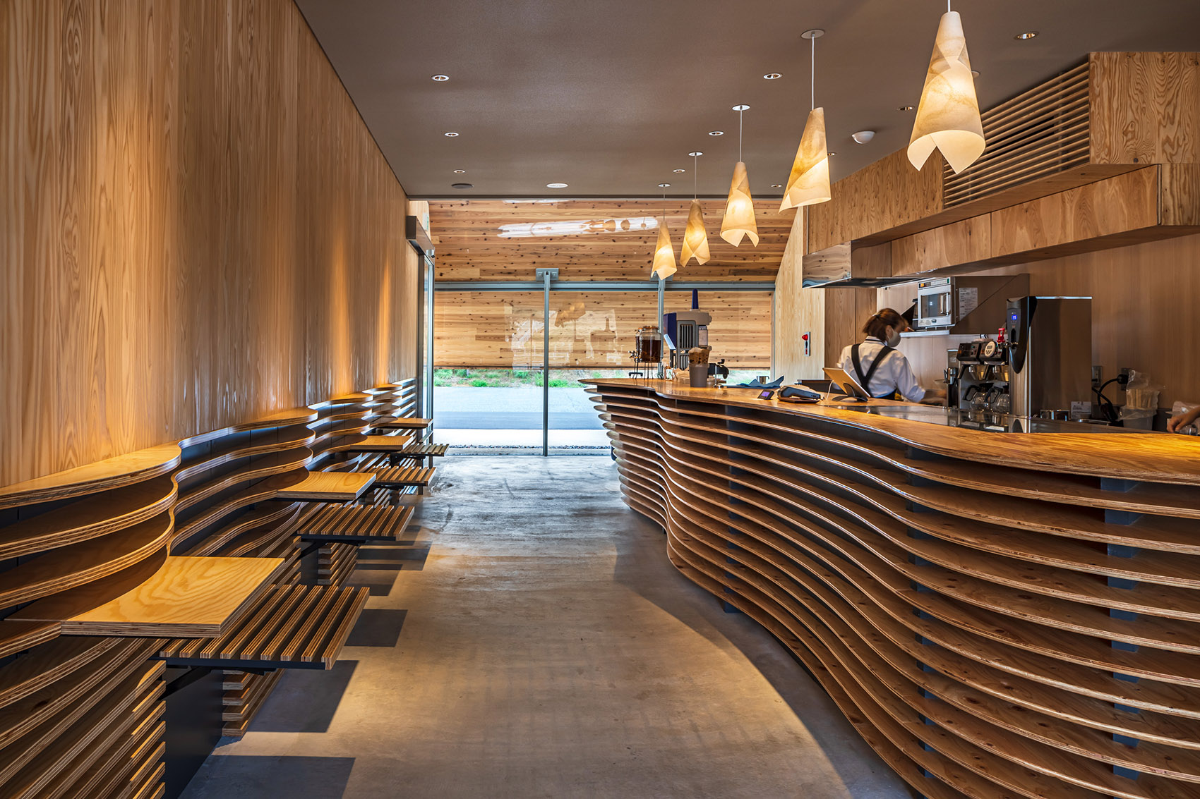 Takahama Cafe by Kengo Kuma and Associates - 谷德设计网