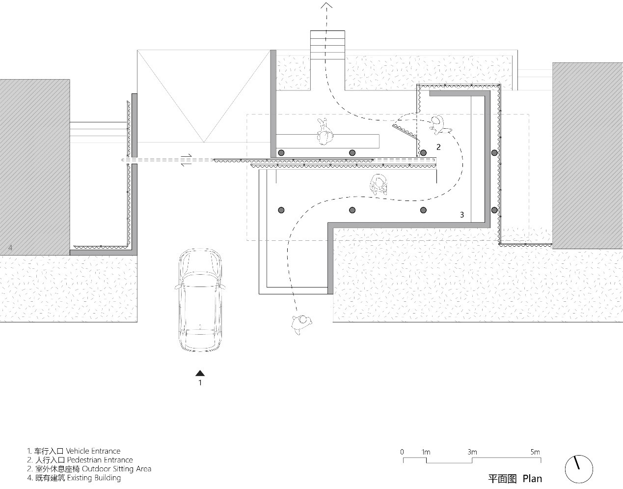 Entrance Design of Rural Training Center in Niujiaochong Village By Fu ...