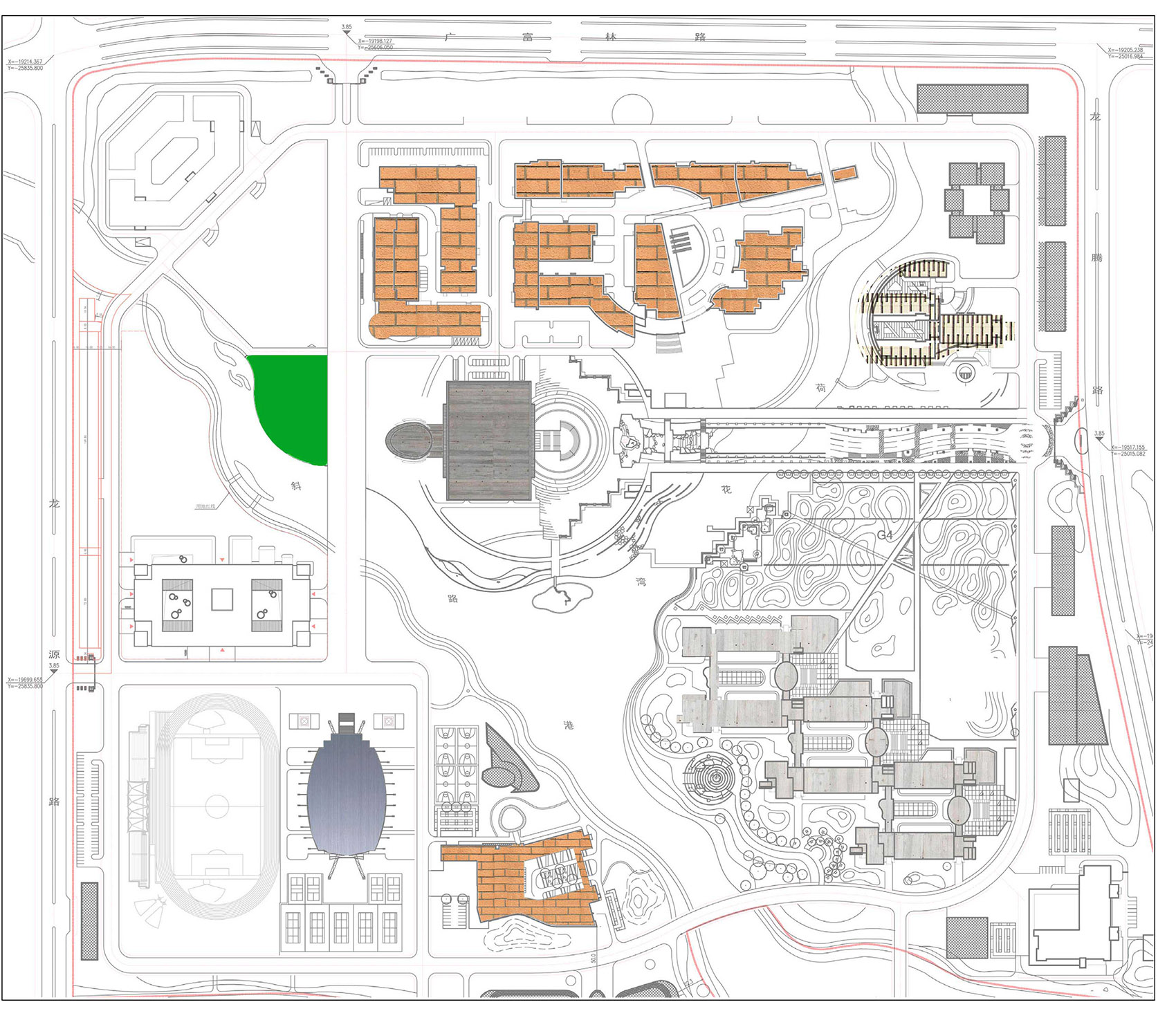 The Second Graphic Information Center by Tongji Architectural Design ...