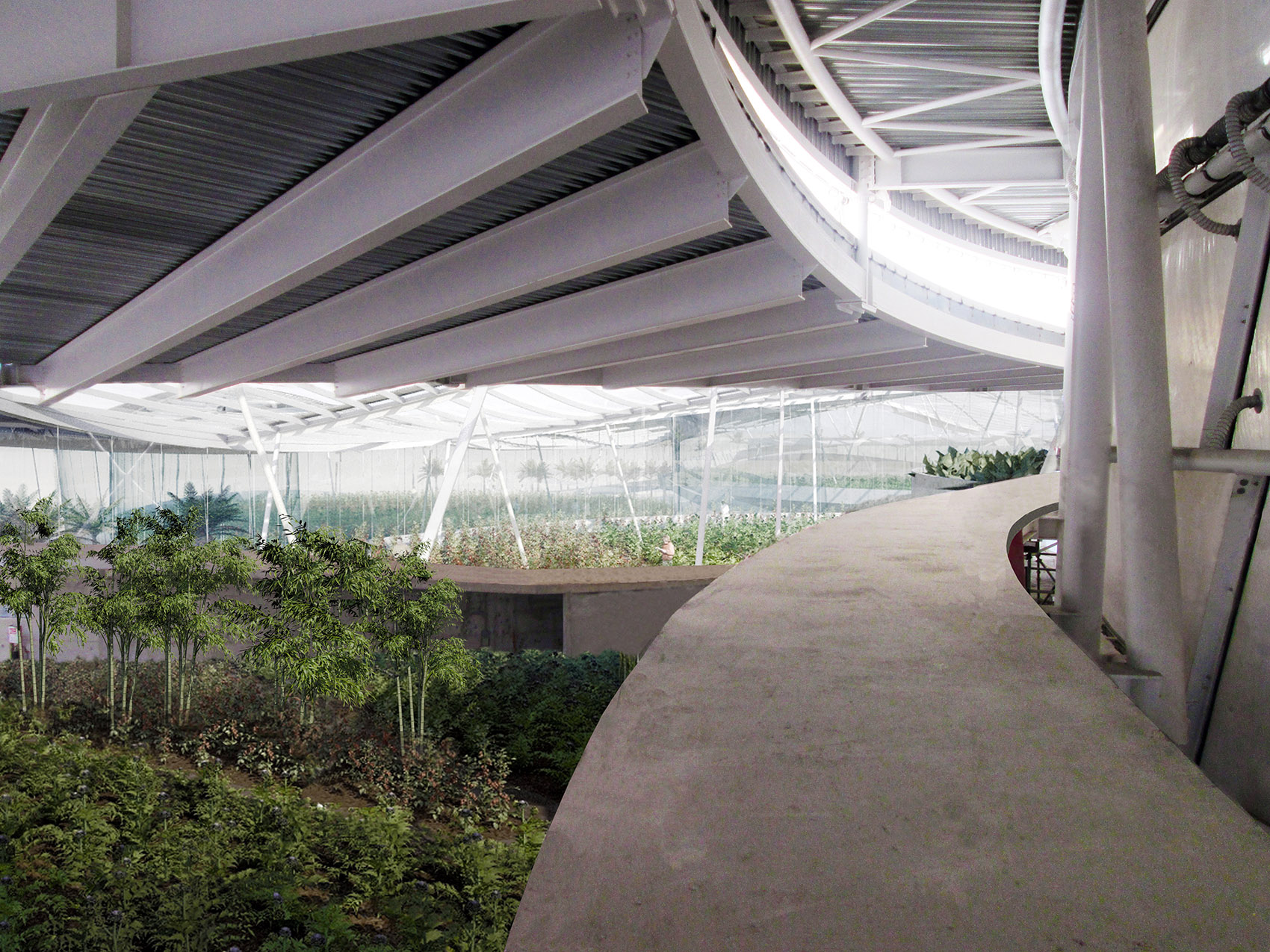 Tri-climatic Biosphere, Abu Dhabi, UAE by Leeser Architecture - 谷德设计网