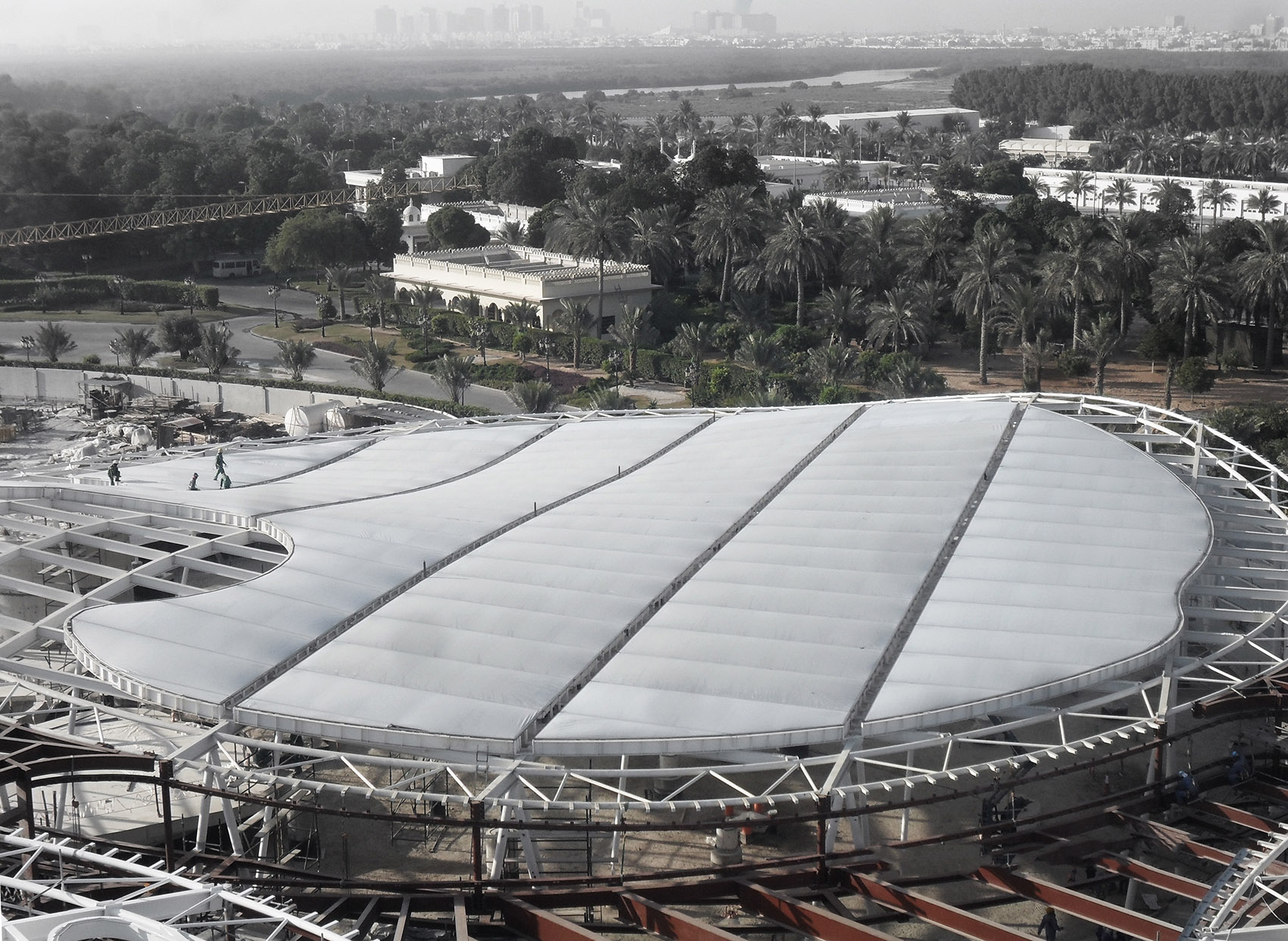 Tri-climatic Biosphere, Abu Dhabi, UAE by Leeser Architecture - 谷德设计网